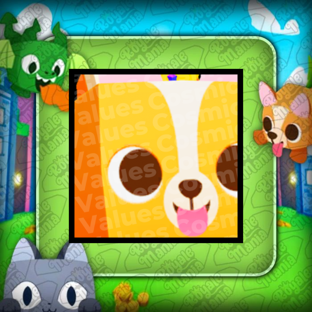 Roblox Pet Simulator 99 Huge Crowned Corgi Pet Sim 99 PS99 | FAST ...
